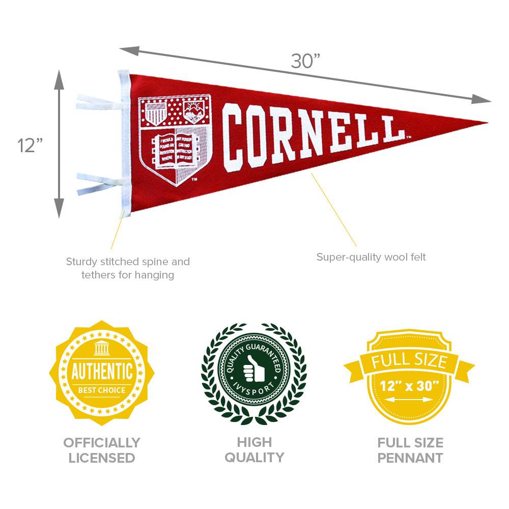 Cornell University Flags And Banners Cornell University Pennant